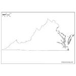 Blank Virginia Map – Printable Outline and Guide