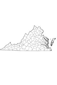 Blank Virginia Map – Printable Outline and Guide