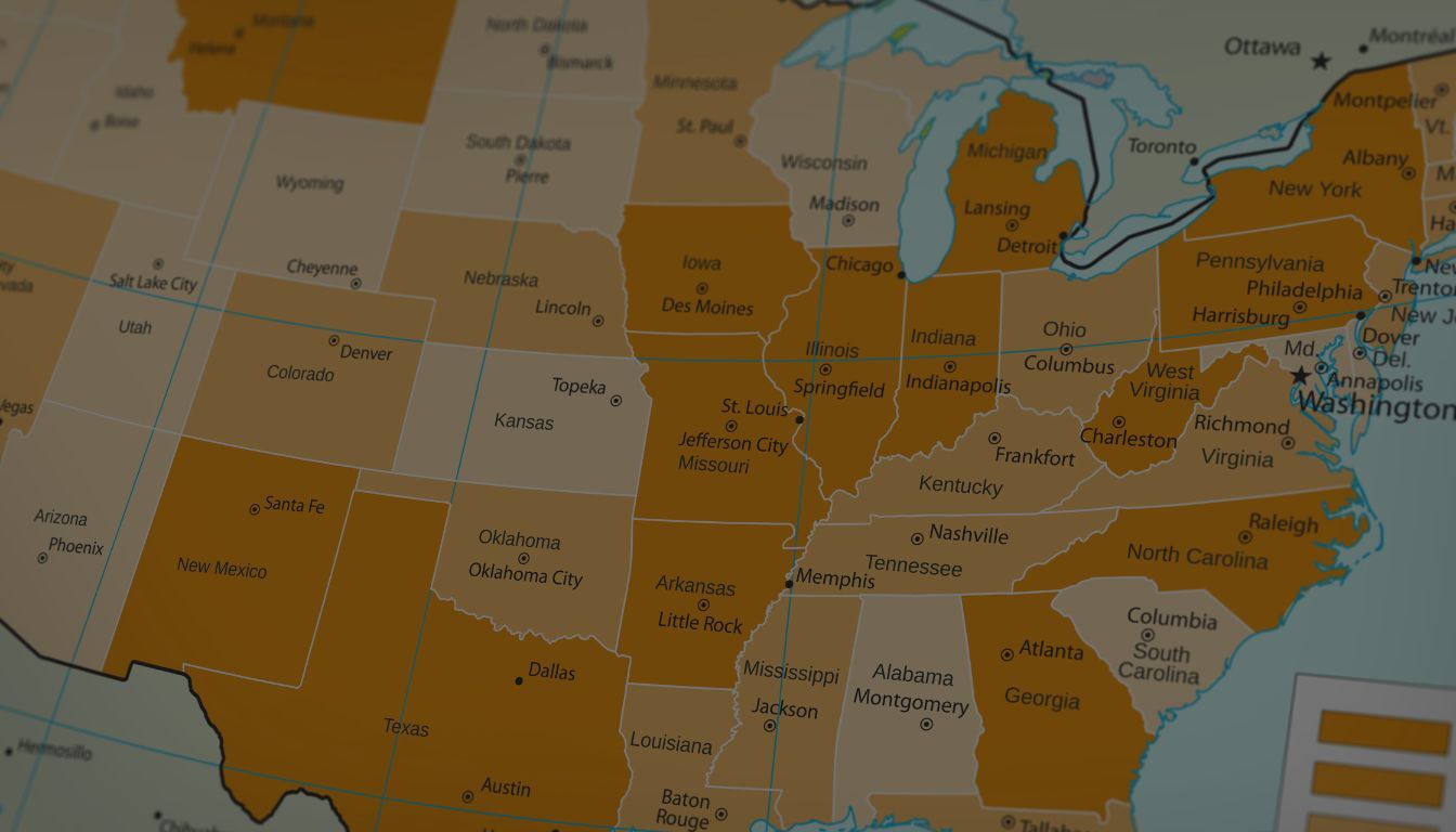 USA County Map | United States Counties Map