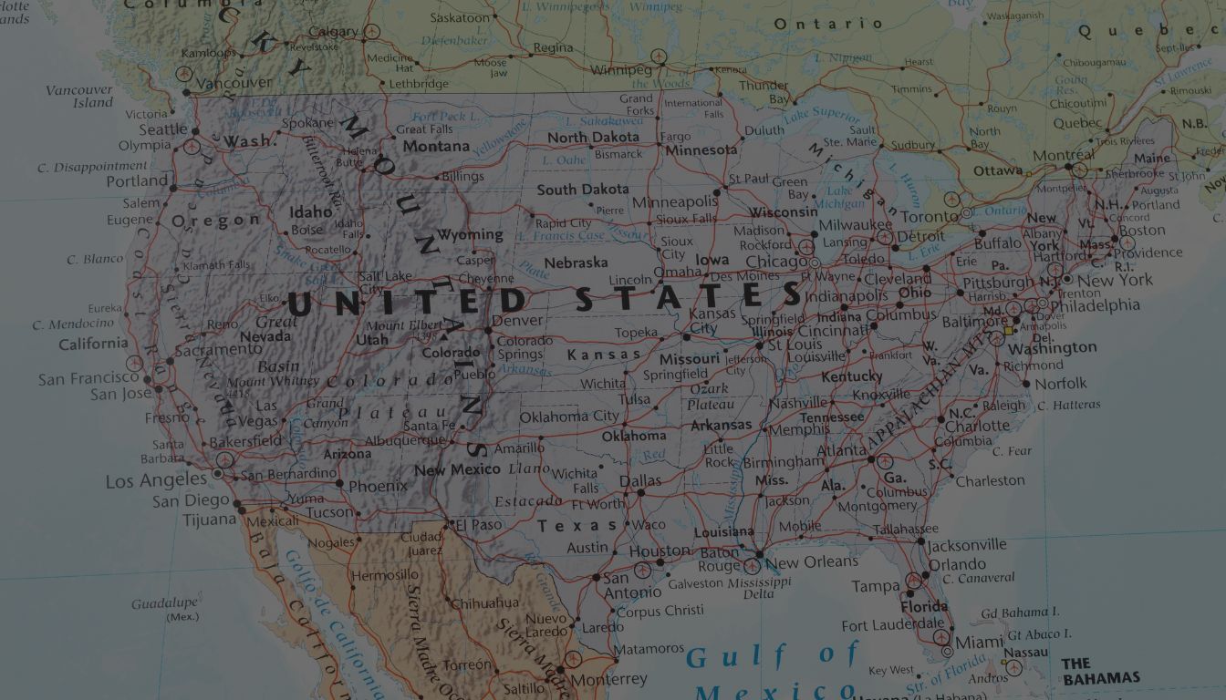 USA County Map | United States Counties Map