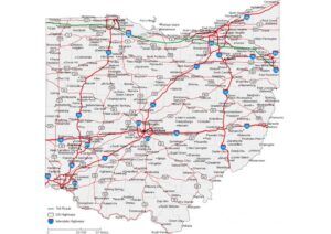 Ohio County Map - Detailed Free Printable Guide
